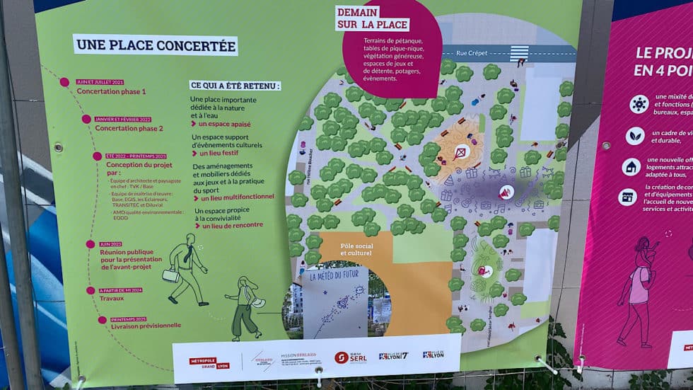 Girondins : le quartier de Gerland face au climat - Lyon Demain