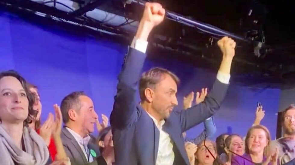 Grégory Doucet en meeting : gauche et écolos remontés à bloc - Lyon Demain